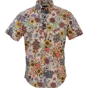LORDS OF HARLECH Tim Rumspringa Floral Tan - Brown