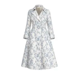 Santinni Collared Coats For Women