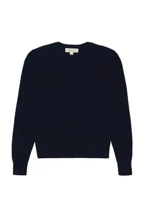 ELLSWORTH + IVEY Daphne Cashmere Sweater Navy - Blue