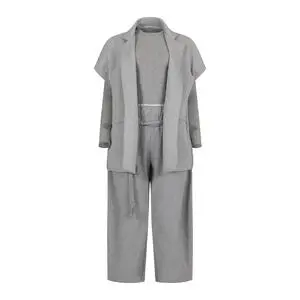 CLOTHES BY LOCKER ROOM Oversized Three-piece Set - Grey