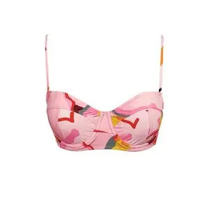 JESSIE ZHAO NEW YORK Aurora Bloom Underwire Bikini Top - Pink