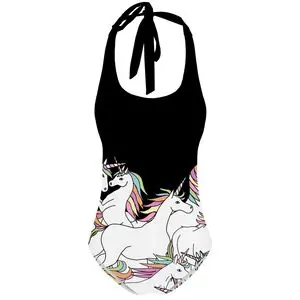 ALOHA FROM DEER Dark Unicorn Swimsuit - Black
