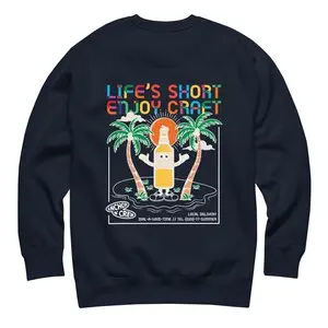 ANCHOR & CREW Organic Cotton Graphic Sweatshirt - Blue