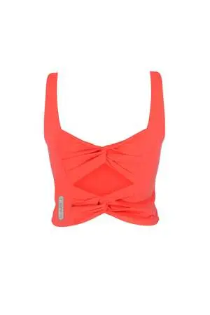 YORSTRULY Bow Long Bra Peach - Pink