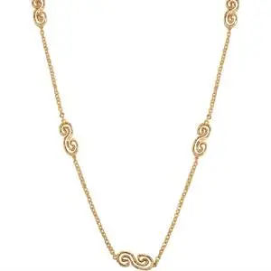 Retro Chic Plated Necklaces