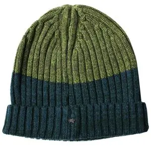 LORDS OF HARLECH Benny Beanie In Hunter & Olive - Green