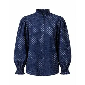 Mind Traveler Nina Navy Blouse - Blue