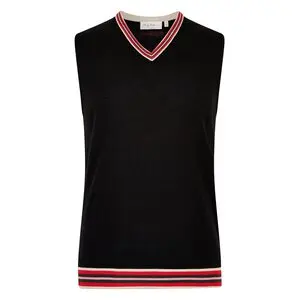 MG RIVERS Extrafine Merino Tank Top - Black