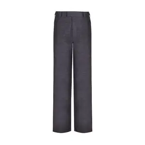 GUNDA HAFNER LTD Straight Leg Merino Wool Trousers