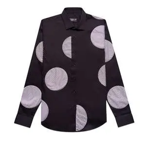 EIGHT X Sciarra Artisan Edition Button Down Shirt - Black