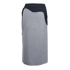 LAURA DAILI Black / Grey Midi Skirt Glass Poem - Black/grey