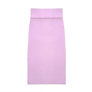 ZENZEE Cashmere Ribbed Midi Skirt - Purple