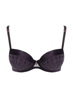 BONBON LINGERIE Harmony Push-up Bra - Brown