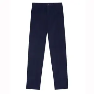 GRESHAM BLAKE Navy Cotton Stretch Chino - Blue