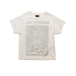 OTHER UK Joy Division Unknown Pleasures Vintage Band T-shirt Blonde - White