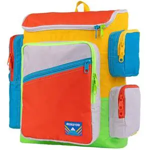 MOKUYOBI Blue / Red Space Wonder Traveler Mega Backpack - Blue/red