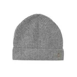BEL CASHMERE Gray Cashmere Hat - Grey