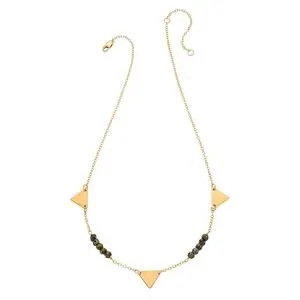 HEATHER HAWKINS Move Like Jagger Necklace Pyrite Filled - Gold