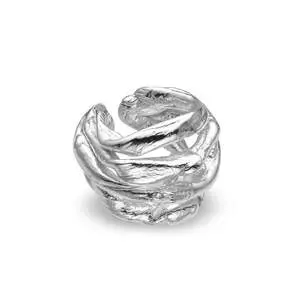 EVA REMENYI Talisman Wave Ear Cuff - Silver