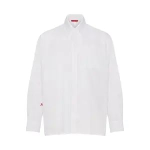 PCFG Pure Cotton Woven Shirt With Zip