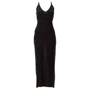 MAISON BOGOMIL Fine Knit Sequin Long Dress