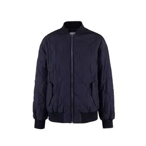 GUARDS LONDON Grace Quilted Bomber Jacket Navy - Blue