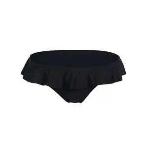 PAOLA AMADOR Ruffles Bikini Bottom - Black