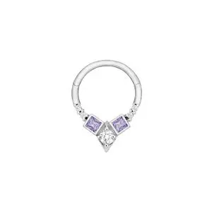 Zohreh White Gold Earrings For Women