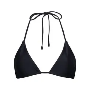PLAYALUXE Waikiki Triangle Bikini Top - Black