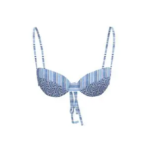 BLACKBOUGH SWIM Amber Underwire Top / Il Pesce - Blue