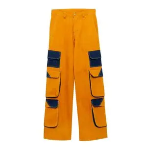 PALOMA LIRA Grunge Pants - Orange