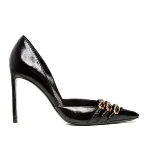 GINISSIMA Gina Stiletto Patent Leather, Premium Collection - Black