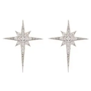 LATELITA North Star Small Stud Earrings - Silver