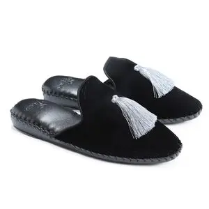 Not Just Pajama Classic Handmade Slippers - Black