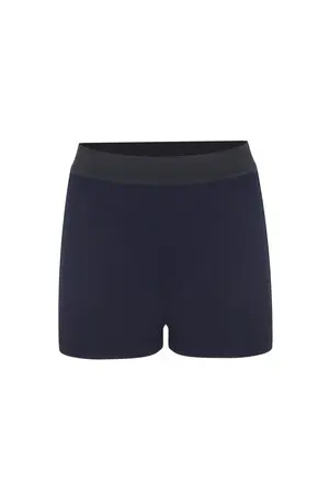 NO'DESIGN Iris Mini Navy Shorts - Blue