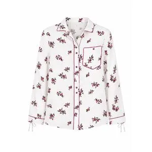 Carmen Says Bloom Flower Print Shirt