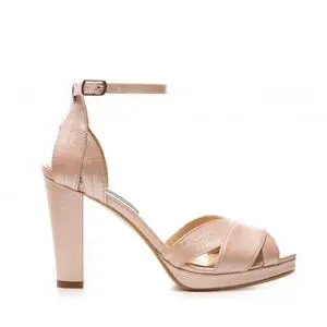 THE 5TH ELEMENT Neutrals Pearl Rose Smaranda Sandal - Black