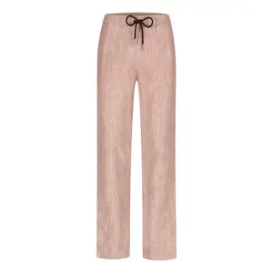 MAISON TANGERINE Neutrals / Beach Neutral Linen Long Pants For - Brown