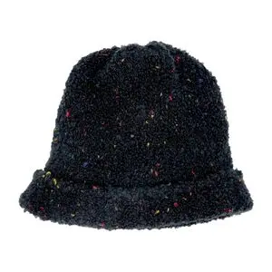 MAISON BOGOMIL Knit Mélange Beanie Multicolor - Black