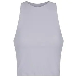 NUMBAT Smooth Swim Crop Top - Grey