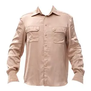 MAISON BOGOMIL Beige Regular Fit Shirt - Brown