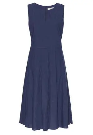 GROBUND Christiane Dress The One In Dark Melange - Blue