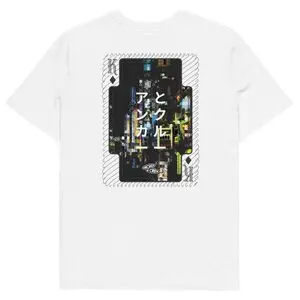 ANCHOR & CREW Two Japan Gurafiku Organic Cotton T-shirt - White
