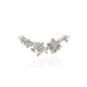 LEE RENEE Cherry Blossom Ring - Silver