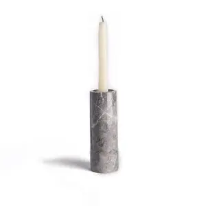And Jacob Monsieur Candle Holder - Grey