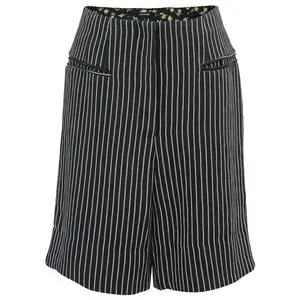 SMART AND JOY Striped Straight Shorts