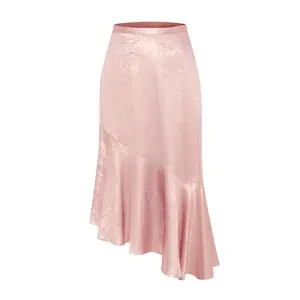 EMMA WALLACE Fang Skirt -metallic - Pink