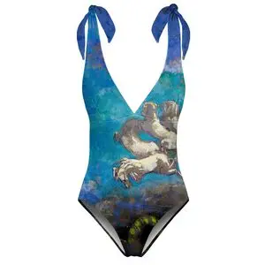 ALOHA FROM DEER Nightmares One Piece Swimsuit