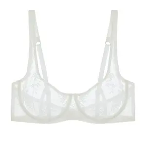 JOURNELLE Romy Demi Bra Alabaster - White