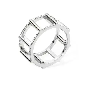 LUCY QUARTERMAINE Solid Sterling Egyptian Tomb Ring